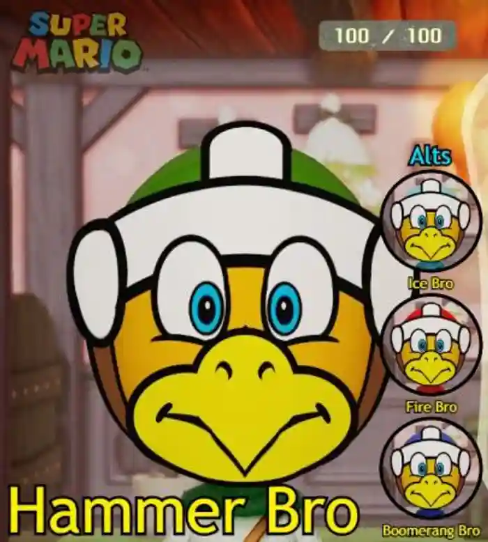 Miipedia - Hammer Bro (+ Alts)