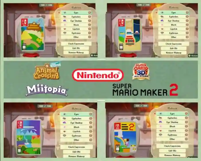 Miipedia - ACNH + Miitopia + SMM2 + 3D all stars. Games Box art