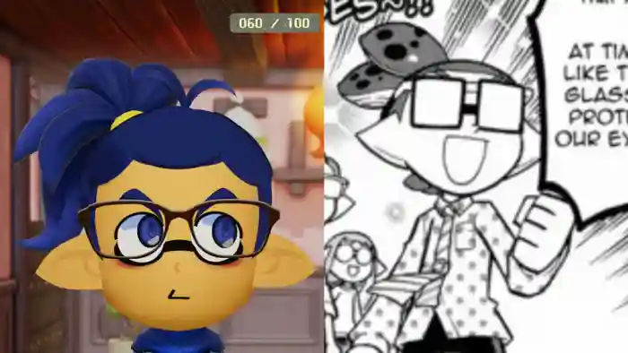 Miipedia - Specs Glasses / splatoon manga / coroika