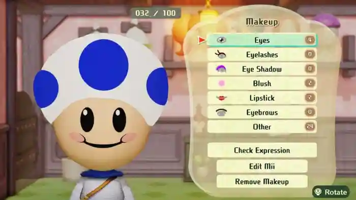 Miipedia - Blue Toad/Bucken-Berry (Super Mario)