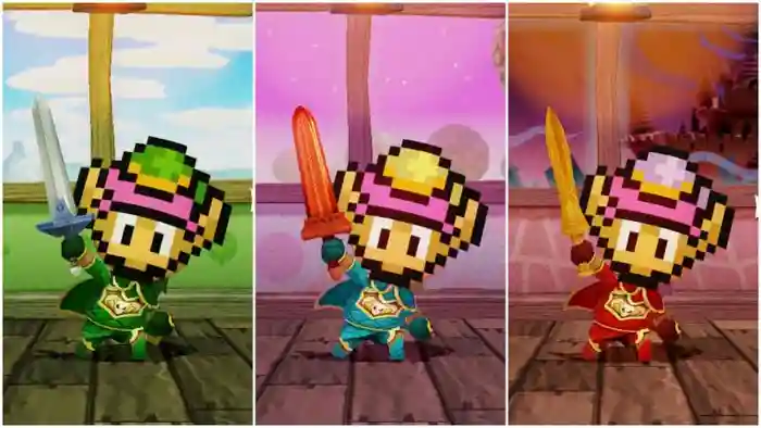 Miipedia - Link (Green, Blue, and Red Mail) [The Legend of Zelda: A ...