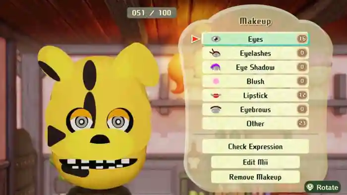 Miipedia - The Yellow Rabbit (FNaF movie)