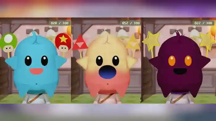 Miipedia - Lumalee Shop / Hungry Luma / Comet Tico [Super Mario Galaxy]