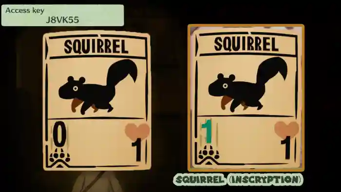 Miipedia - Squirrel Card (Inscryption)