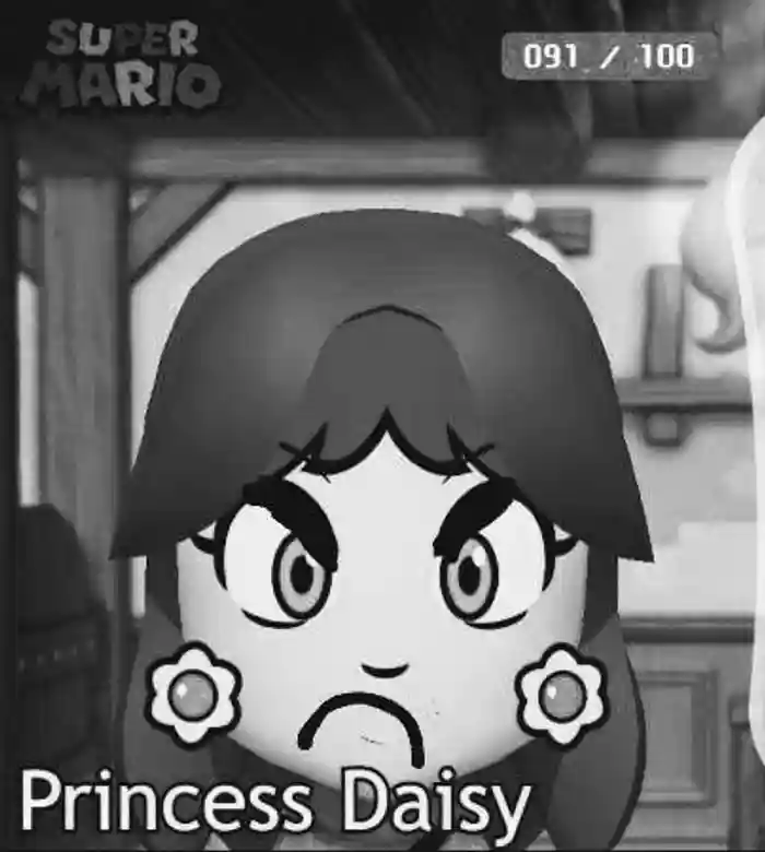 Miipedia - Princess Daisy Angry