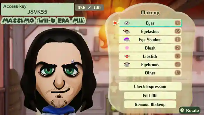 Miipedia - Massimo (Wii-U/3DS Mii)